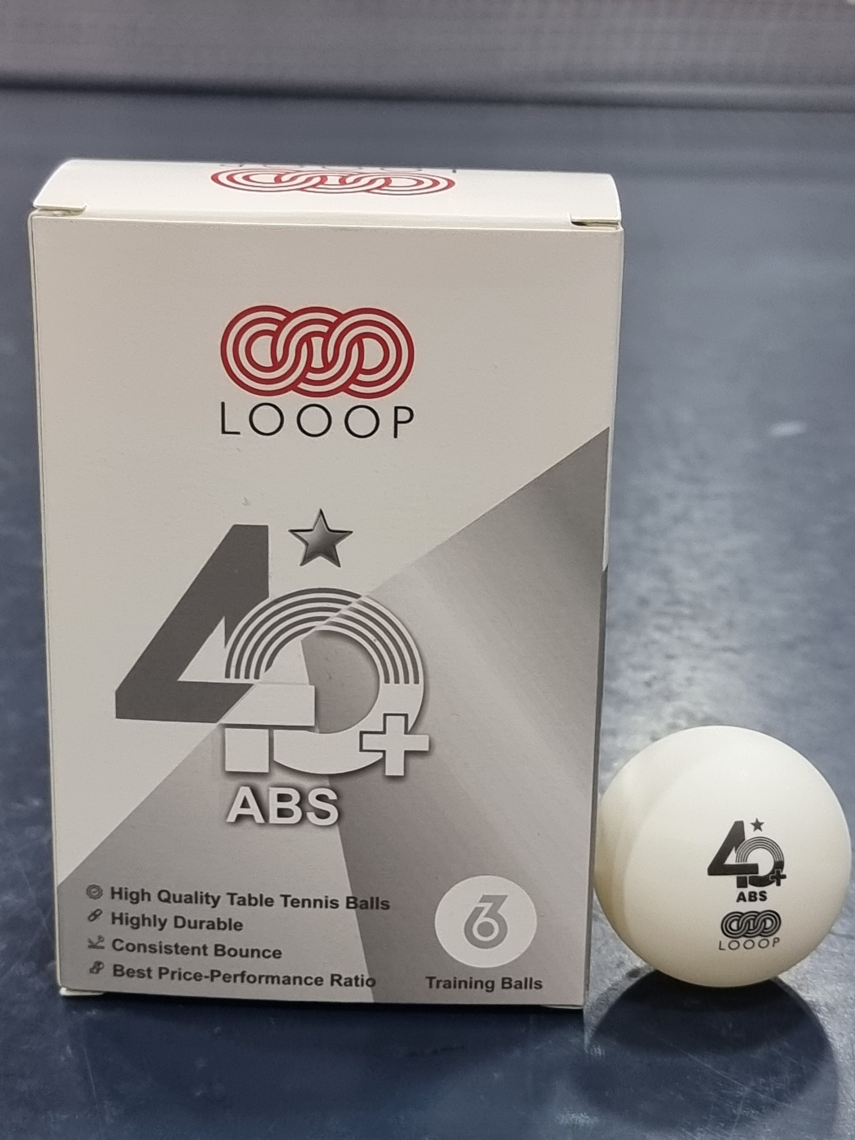 LOOOP 1 Star 40+ ABS Table Tennis Balls – World of Table Tennis Store