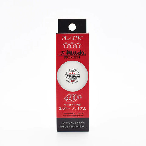 Nittaku Premium 40+ Table Tennis Balls – World of Table Tennis Store