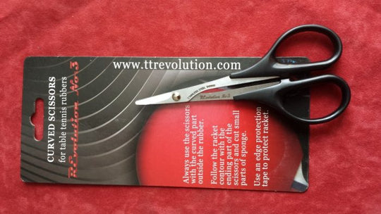 Curved Scissors for Table Tennis Rubber Cutting – World of Table Tennis ...
