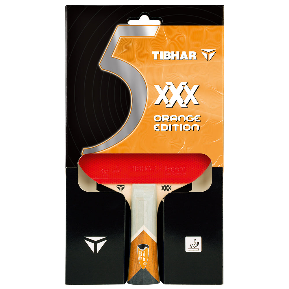 Tibhar XXX Orange Edition Table Tennis Racket – World of Table Tennis Store